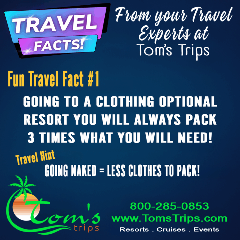Travel Facts #1 by Toms Trips Travel Experts - Tom's Trips